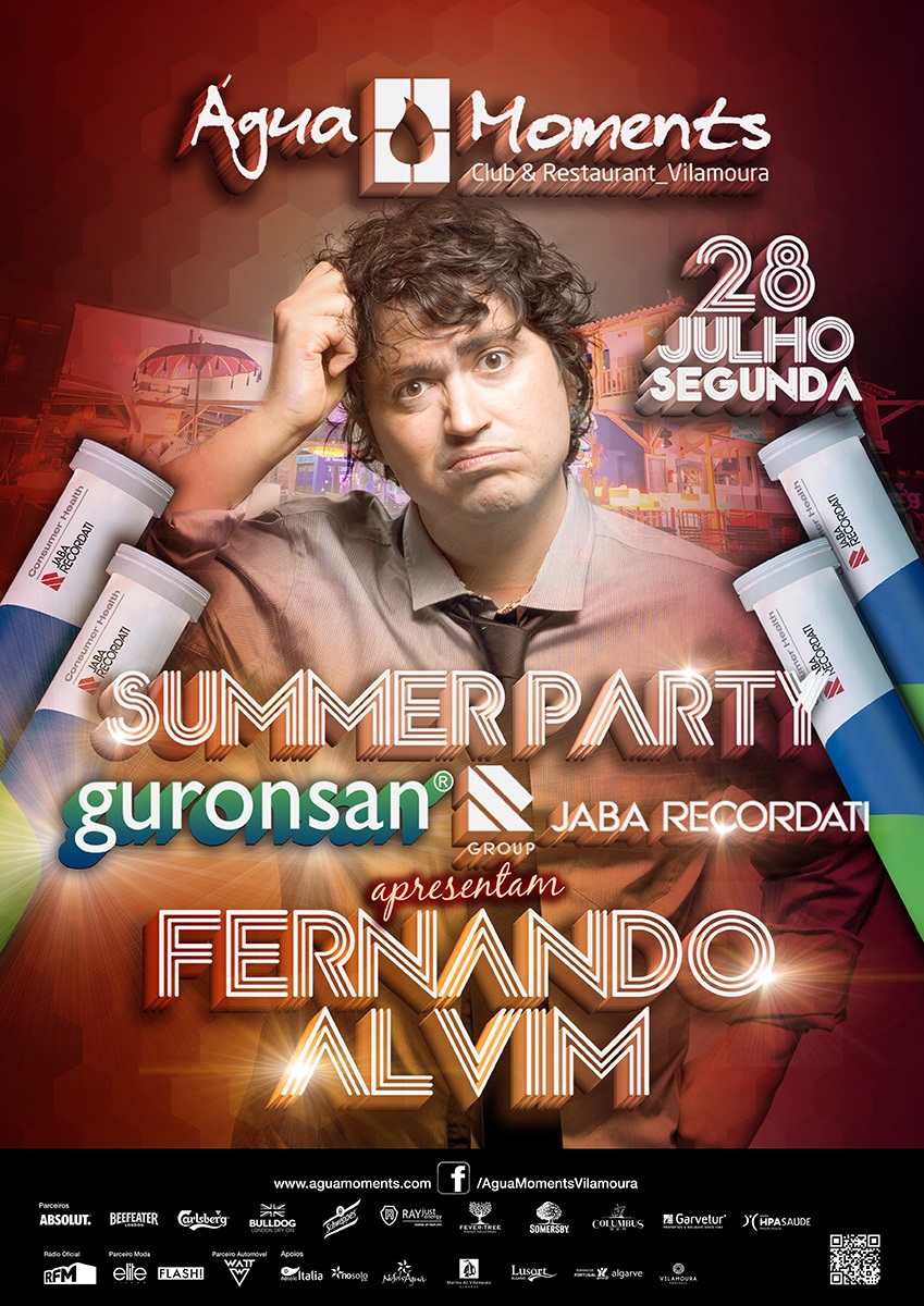 Guronsan® Summer Party apresenta Fernando Alvim em noite algarvia no ...